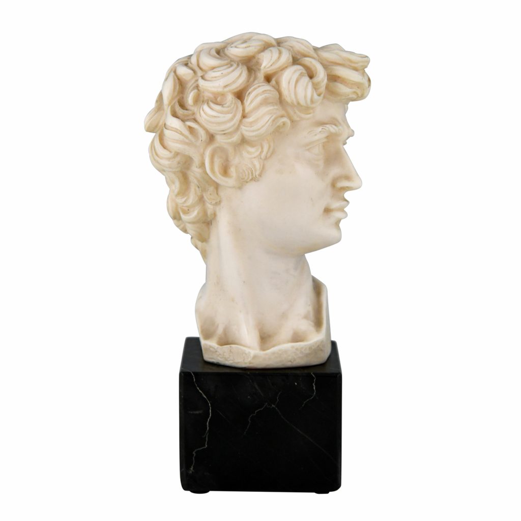 Classic Roman sculpture bust of David - Deconamic
