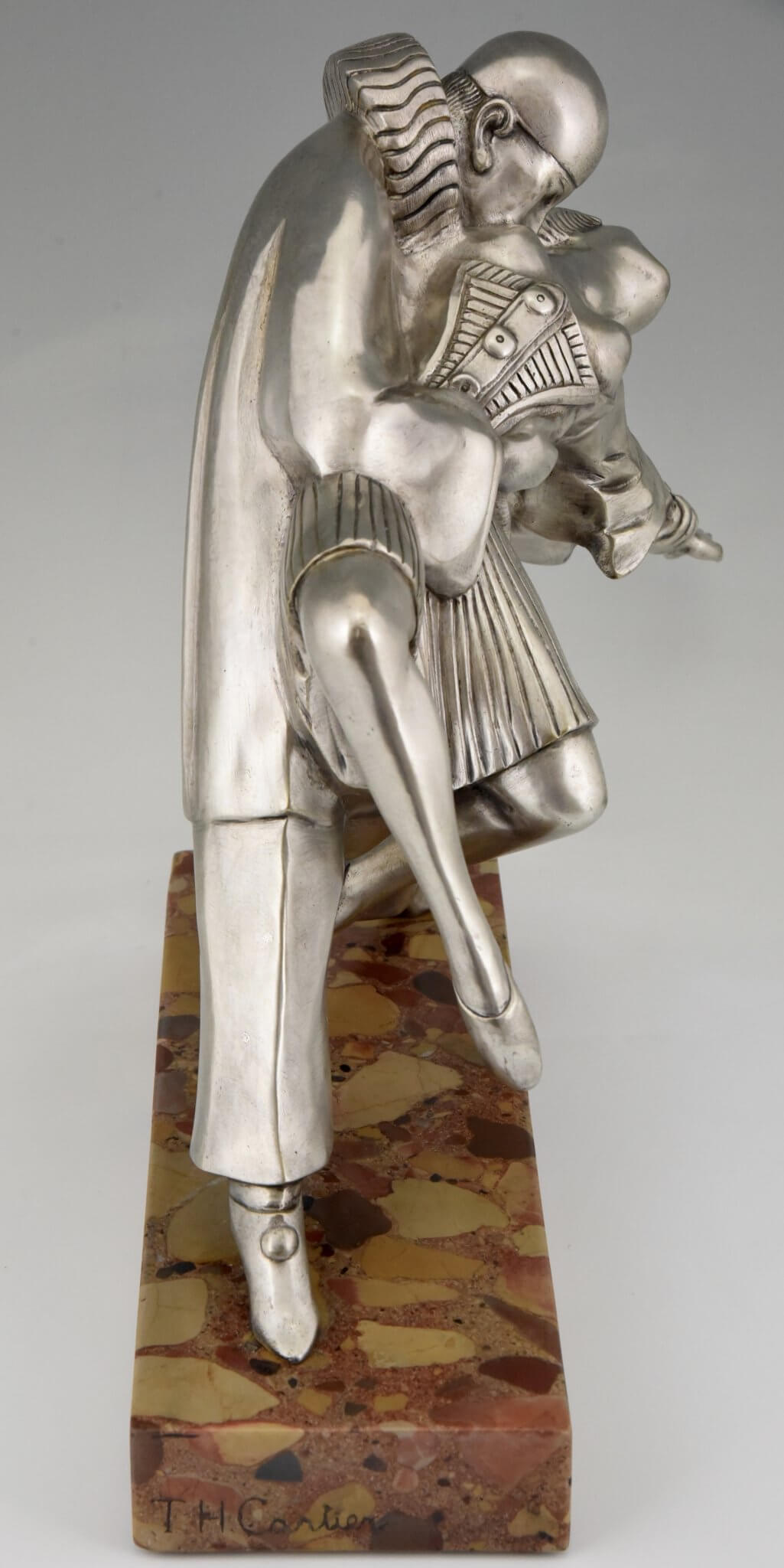 Art Deco bronze sculpture cubist dancers Tango - Deconamic