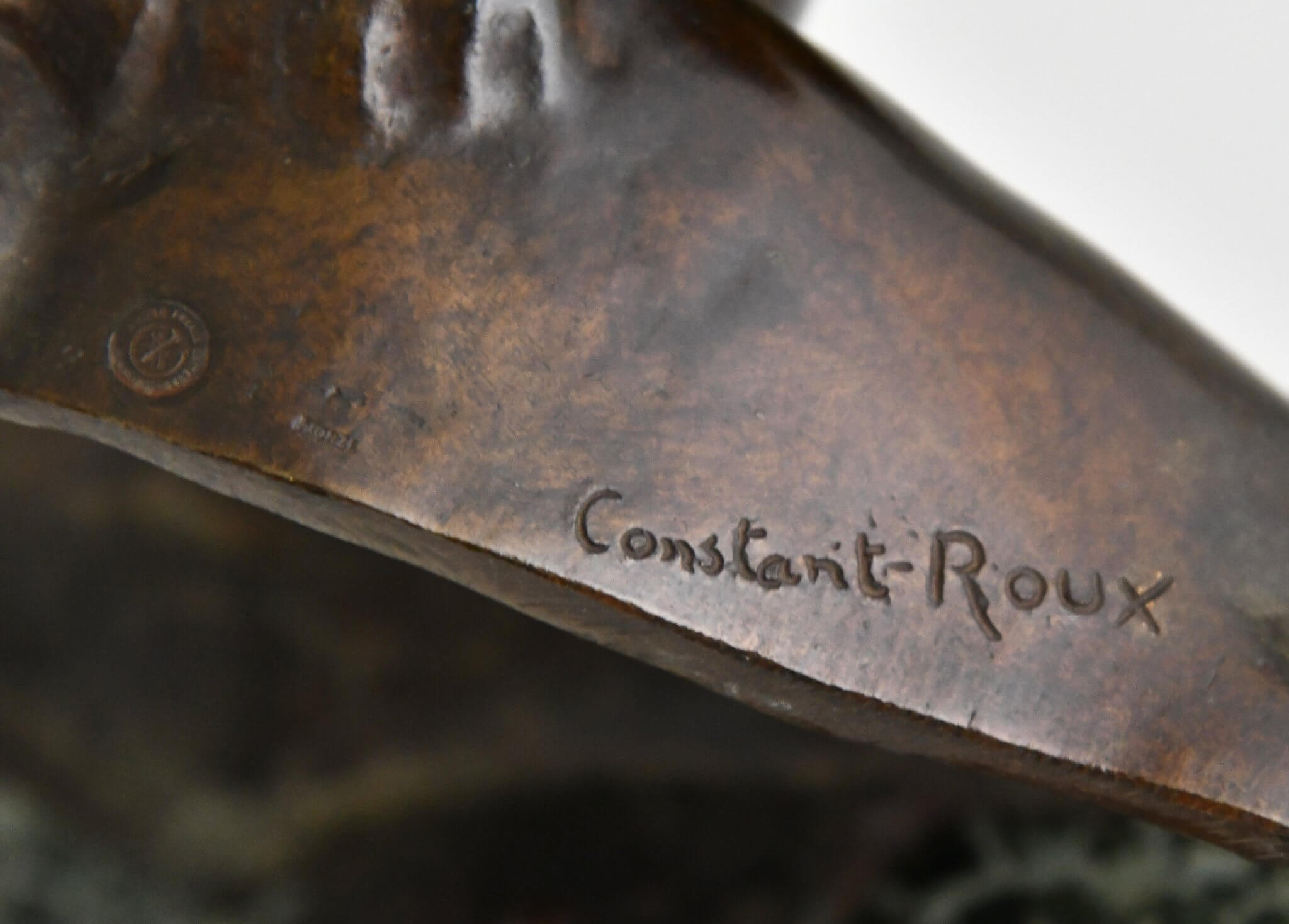 Art Deco bronze sculpture bust Achilles - Deconamic