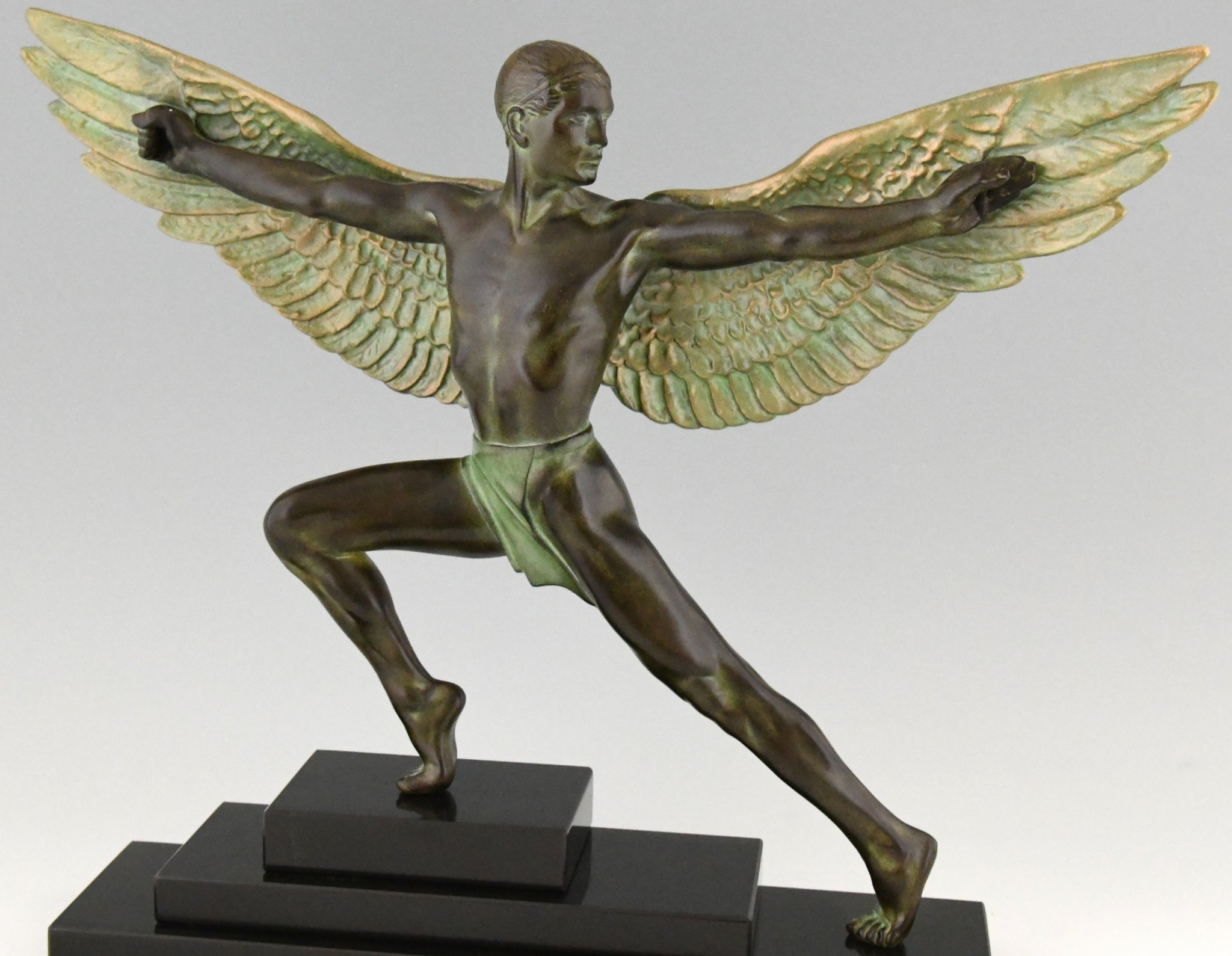 Art Deco style sculpture ICARUS - Deconamic